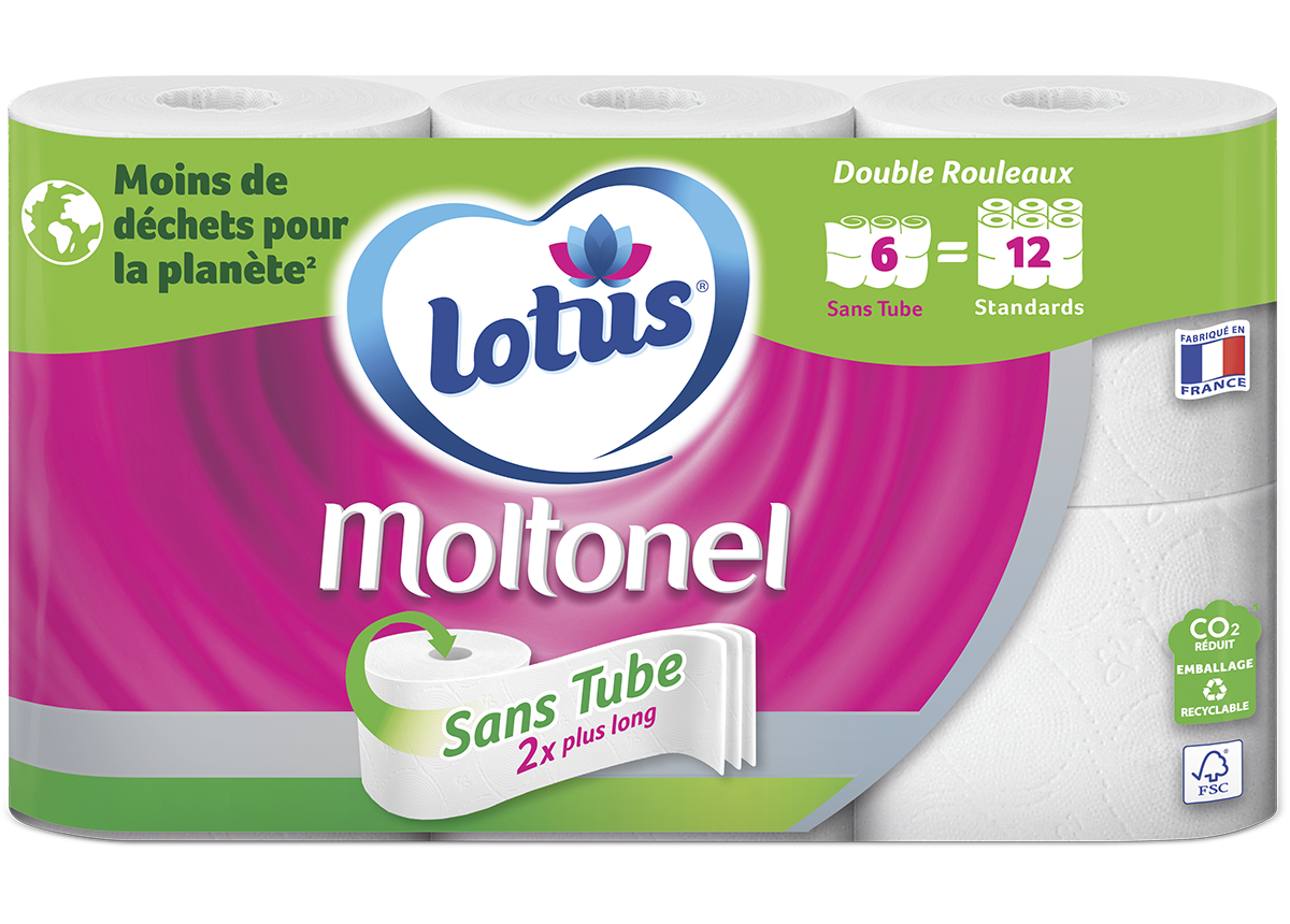 Papier toilette Lotus : résistant et confortable - Lotus